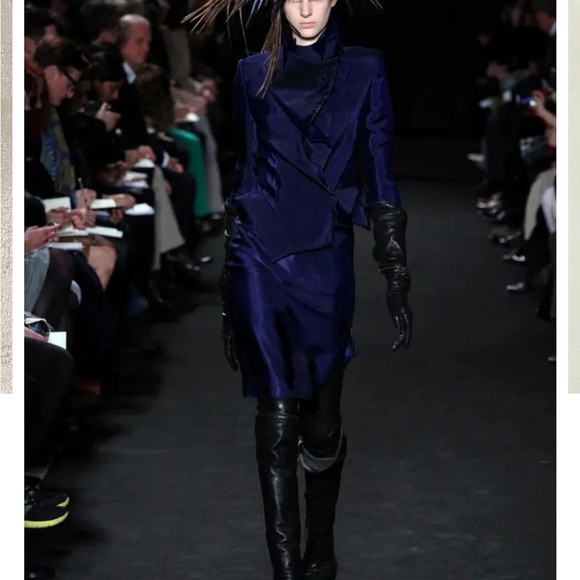 Ann Demeulemeester | Skirts | Ann Demeule Meesten Elegant Dark Blue ...